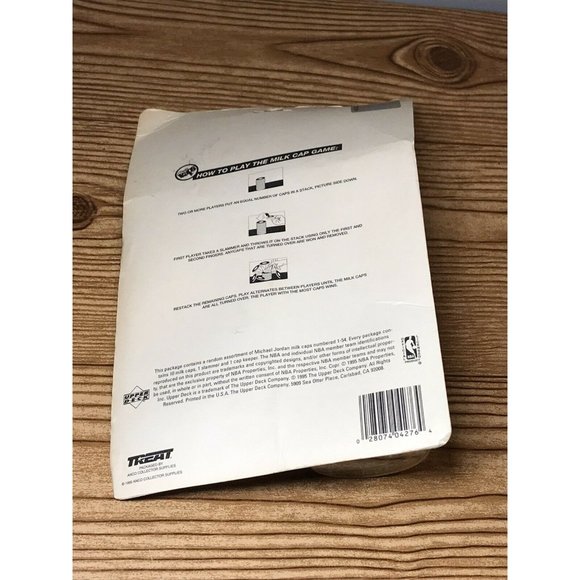 NBA | Toys | Michael Jordan Deluxe Milk Cap Game Set Pogs New | Poshmark